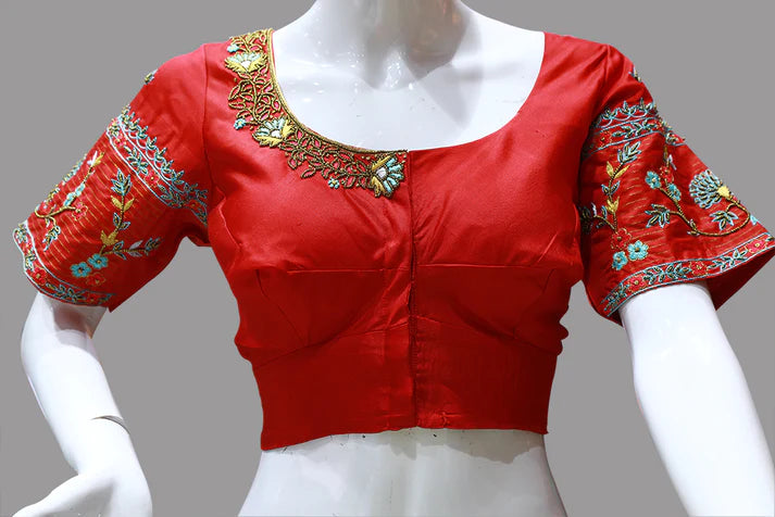 Readymade Saree Blouse Designs Online - S3 Fashions, Hyderabad